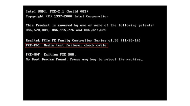 黒い画面に「PXE-E61」エラーが発生！原因と対処法について詳しく解説｜データ復旧 国内売上No.1【データ復旧.com】