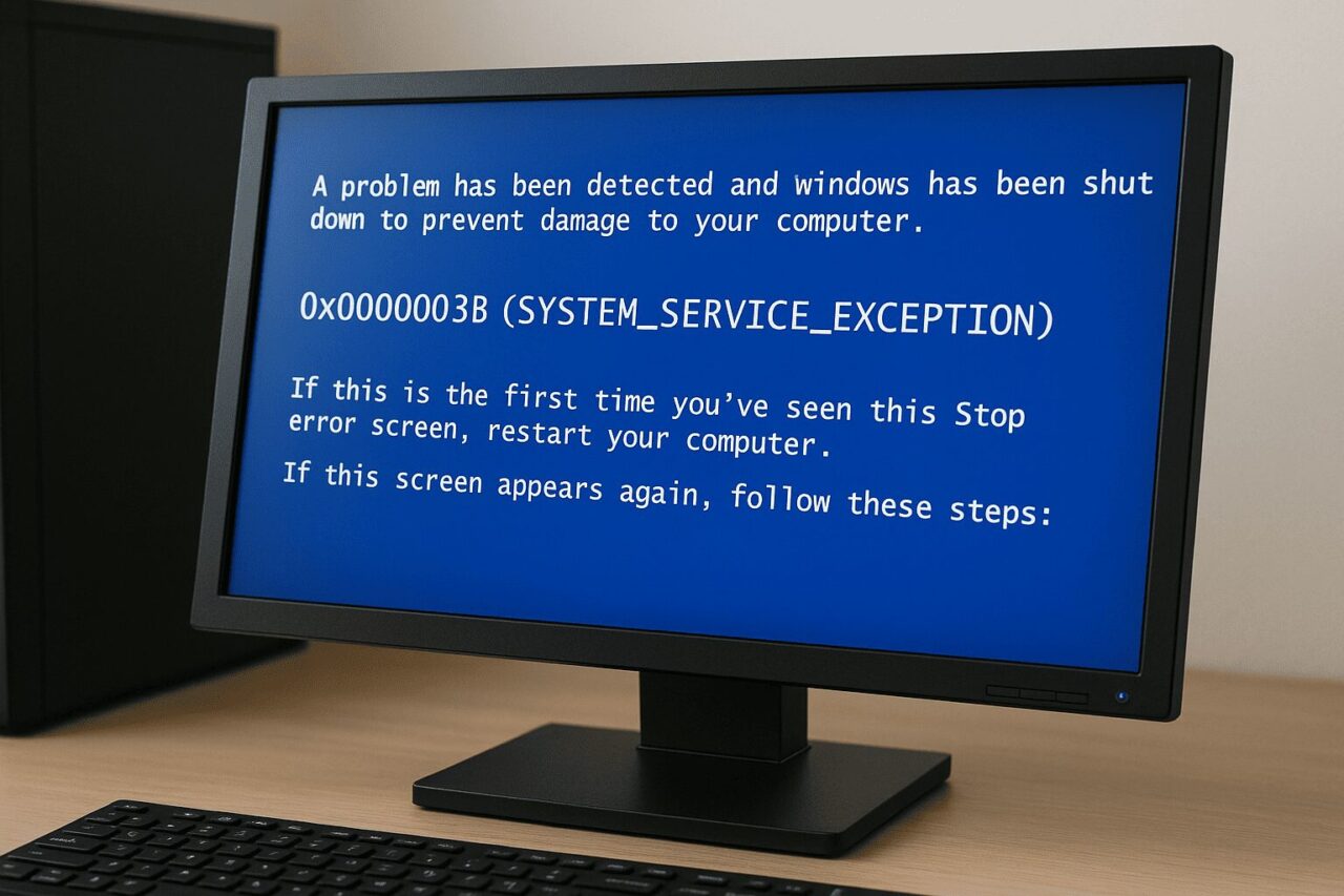 0x0000003B（SYSTEM_SERVICE_EXCEPTION）エラーの原因と対処法｜データ復旧 国内売上No.1【データ復旧.com】
