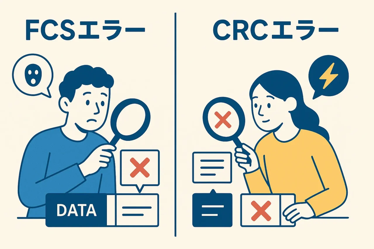 FCSエラーとCRCエラーの違い・原因・対処法を徹底解説｜データ復旧 国内売上No.1【データ復旧.com】