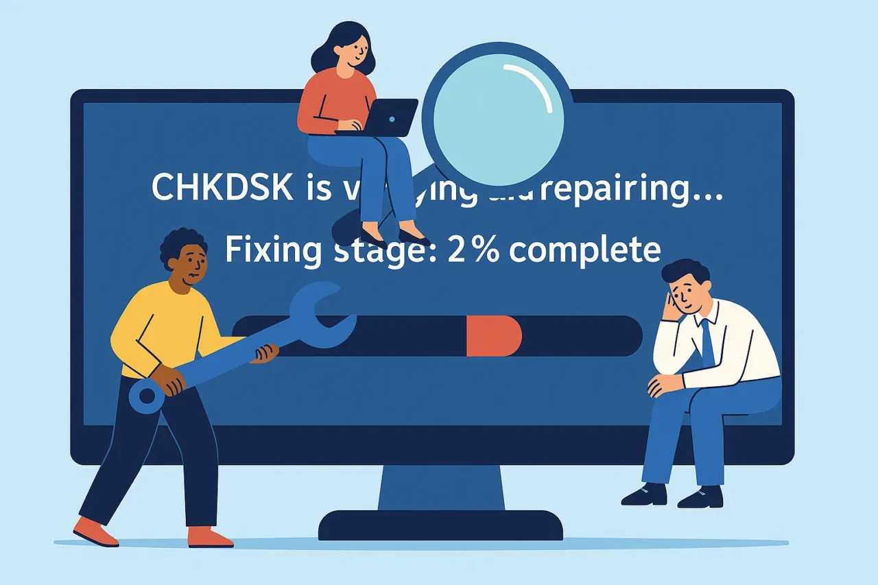 chkdskのFixing stageが終わらない原因と対処法を解説｜データ復旧 国内売上No.1【データ復旧.com】