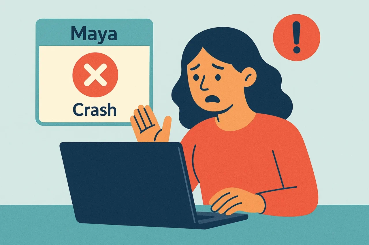 Mayaがクラッシュする原因とデータ復旧の具体的方法｜データ復旧 国内売上No.1【データ復旧.com】