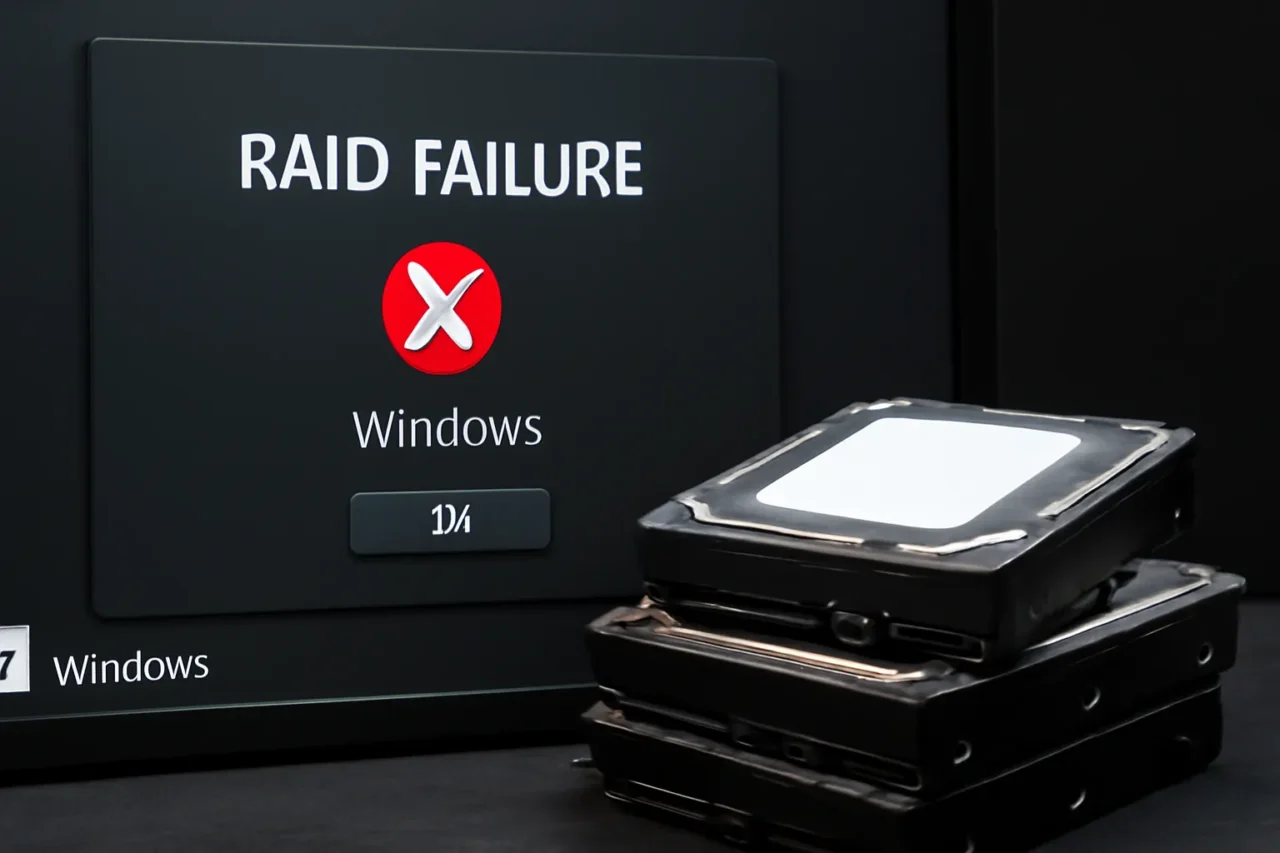 Windows環境でRAIDが故障したときの原因と復旧手順を解説｜データ復旧 国内売上No.1【データ復旧.com】